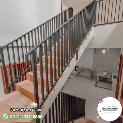 Jual RAILLING TANGGA BESI HOLLOW custom minimalis - Kota Bekasi ...