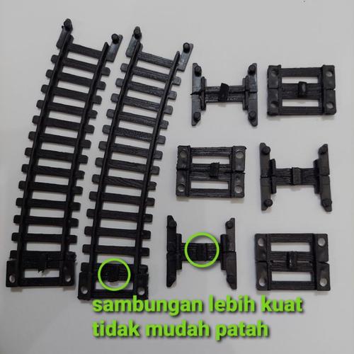 Jual Join Rel Kereta Api joiner rel 90° Railking rail king skala 1:87 ...