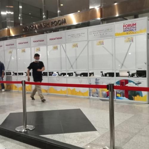 Jual ticket box partisi r8 - Putih - Kota Tangerang - partisi pameran ...