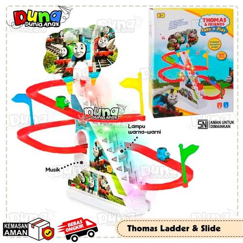 Jual Mainan Anak Tangga Perosotan Karakter Track Slide Ladder Game ...