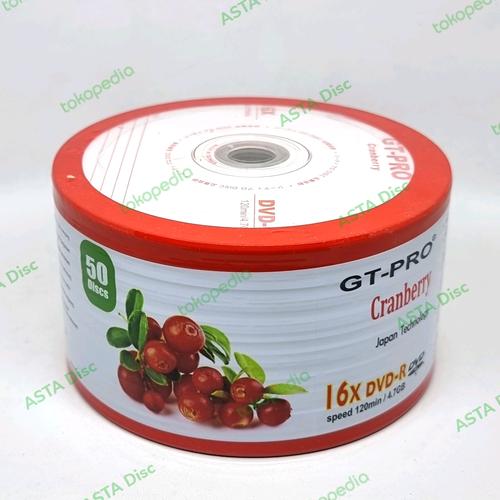Jual DVD-R 16X GT-PRO CRANBERRY SPINDEL ISI 50 KEPING - Jakarta Utara ...