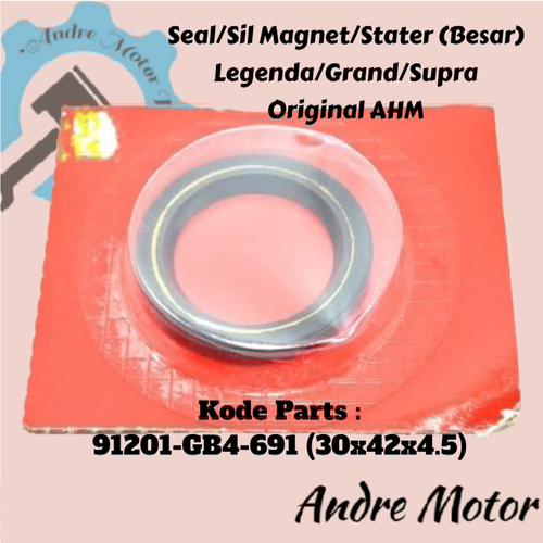 Jual Seal Sil Magnet/Stater (Besar) Grand/Legenda/Supra Original AHM ...