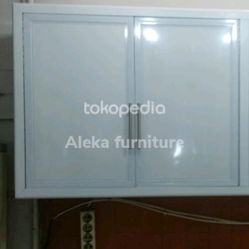 Jual LGD 2 P/LEMARI DAPUR ATAS ALUMINIUM TEBAL/KITCHEN SET ATAS FULL ...