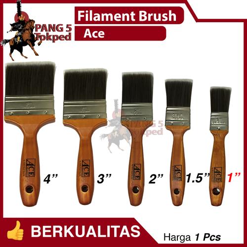 Jual Kuas Cat Ace Oldfields Filament 1" 2" 3" 4" / KUAS Ace Oldfield ...
