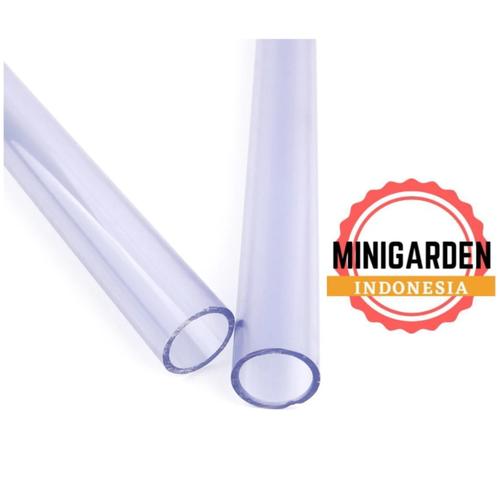 Jual ECER 50 CM PIPA BENING TRANSPARANT AQUARIUM 5/8 INCH PIPA POPMPA ...