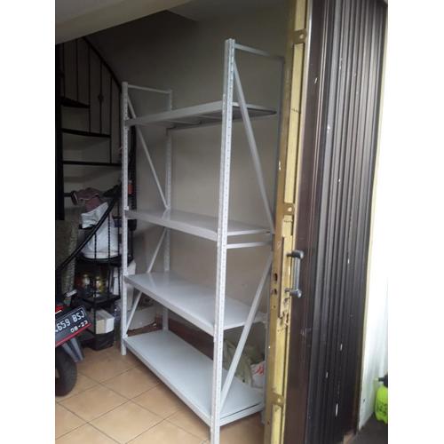 Jual Rak Gudang Kapasitas Beban 150Kg/Susun, Rak Besi Baja Import ...