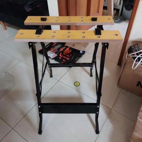 Jual Work Bench / Workbench Meja Kerja Kayu Portabel / Folding ...