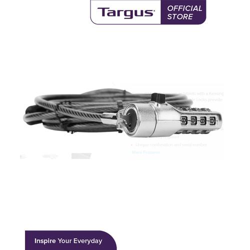 Jual Targus ASP71GLX "DEFCON Compact Resettable Combo Cable Lock ...