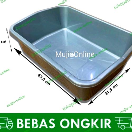 Jual Wadah Bak Pasir Kucing Cat Litter Box Anjing Besar Musang Baskom ...