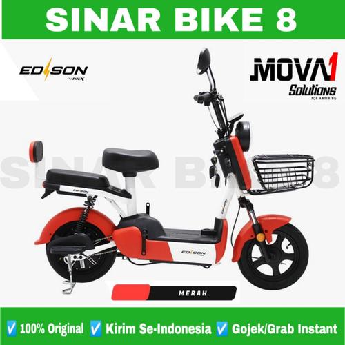 Jual Sepeda Listrik EDISON MOVA 1 Electric E Bike 350 Watt BY TREX ...