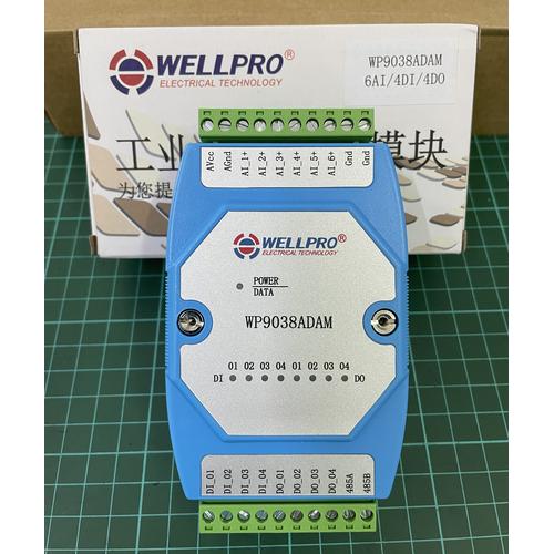 Jual 6AI / 4DI / 4DO 0-20MA / 4-20MA input-WP9038ADAM Wellpro - Jakarta Barat - Net's Networking ...