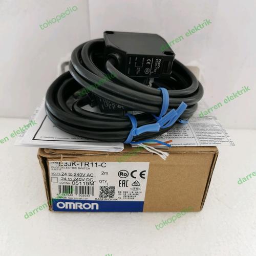 Jual omron photoelectric sensor E3JK-TR11-C 2M - Jakarta Barat - darren elektrik | Tokopedia