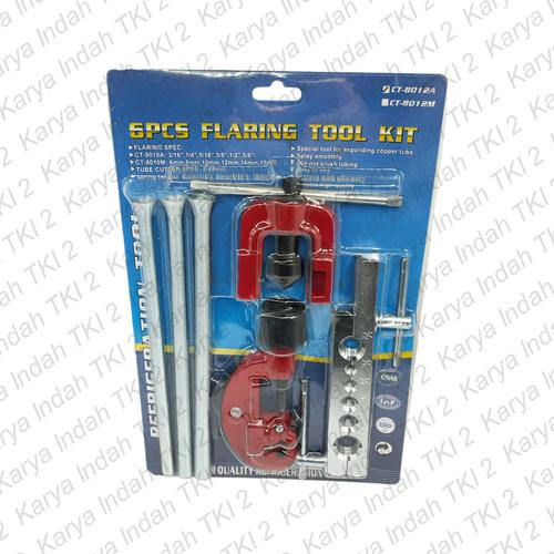 Jual Flaring Cutting And Swaging Tool Set 6 PCS Alat Pasang Pipa ...