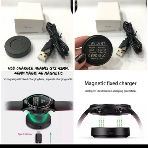 Jual HUAWEI WATCH GT1 GT2 GT3 42 46 MM GT 2E GT 2 PR0 KABEL USB CHARGER ...