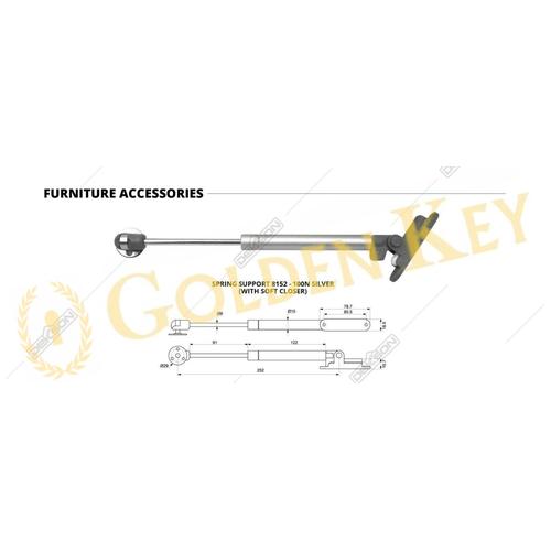 Jual Engsel Hidrolik Dekson Dekkson Gas Spring SPS 8152 Lemari Jok ...