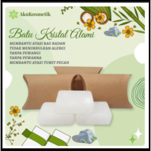 Promo Batu Deodorant Stick Roll On Tawas Kristal Penghilang Bau Badan ...
