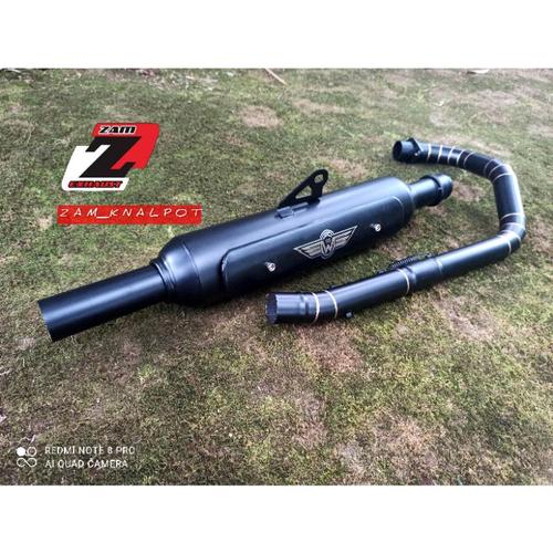 Jual Knalpot Japstyle Custom Model w175 Stainless GL Tiger Megapro ...