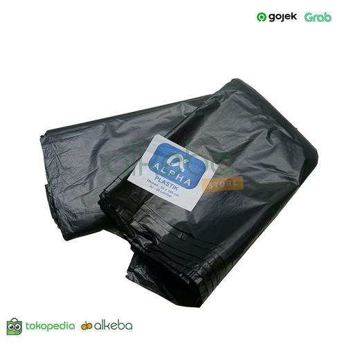 Jual Trash Bag Hitam Alpha 60 x 100 cm Kantong Plastik Sampah Isi 20 ...