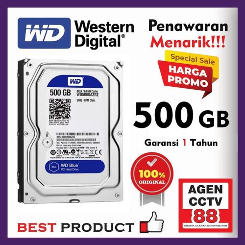 Jual Harddisk Hardisk HDD WD WESTERN DIGITAL 500GB - Jakarta Pusat ...