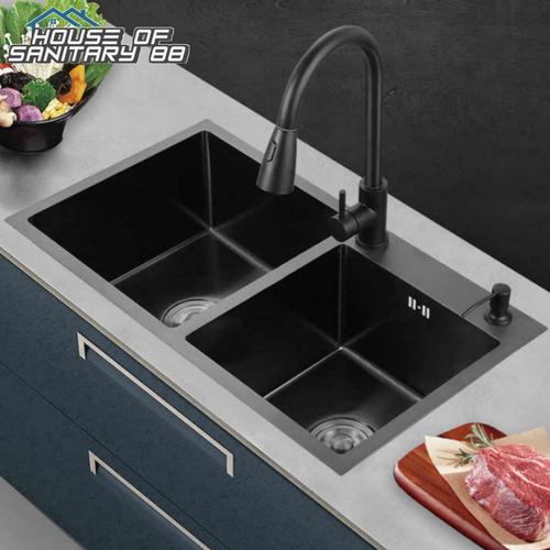 Jual Kitchen Sink hitam 8245 Komplit set - Jakarta Pusat - House Of ...