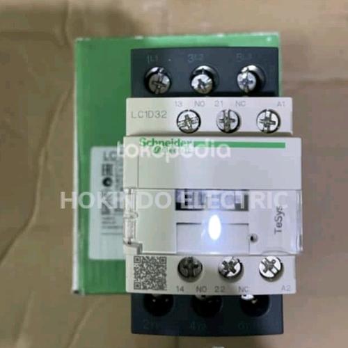 Jual CONTACTOR SCHNEIDER LC1D32B7 24V AC 3P 1NO 1NC ORIGINAL - Jakarta Pusat - HOKINDO ELECTRIC ...