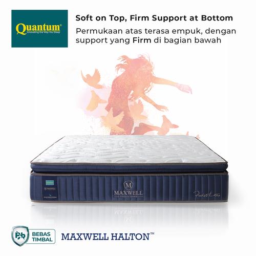 Promo Quantum Maxwell Halton Pocket Latex Pillowtop - Hanya Kasur ...