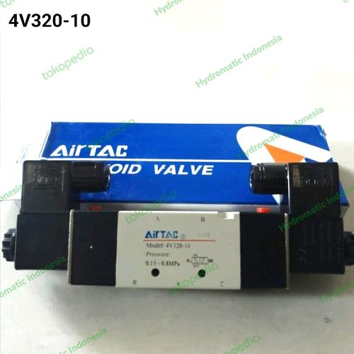 Jual 4V320-10 SOLENOID VALVE PNEUMATIC AIRTAC AC220V/DC24V - Jakarta Barat - Hydromatic ...