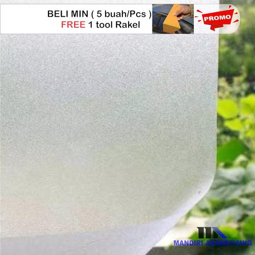 Jual Stiker kaca sandblast/stiker kaca buram/stiker kaca L 90 - per 100 ...