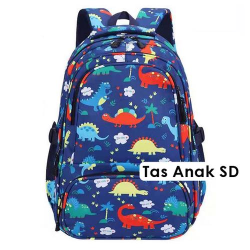 Jual Backpack Anak SD Gambar Dino - Hitam - Jakarta Selatan ...