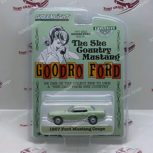Jual Greenlight The She Country Mustang Goodro Ford 1967 Ford Mustang ...