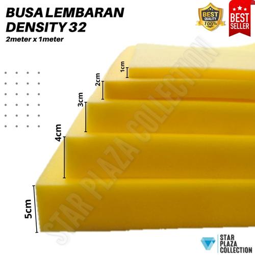 Jual Busa Lembaran Royal Kuning Yellow-1 Density 32 (Sofa, Matras ...
