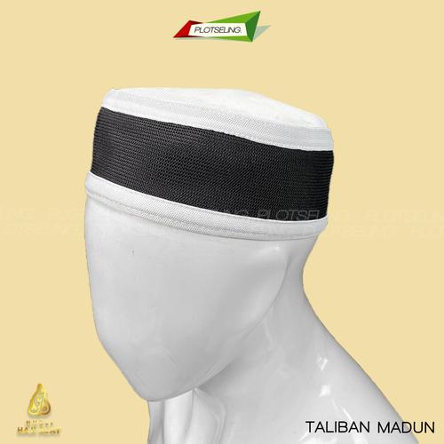 Jual Peci Kopiah TALIBAN MADUN Putih Dan Hitam Polos Ukuran Nomor 5-9 ...