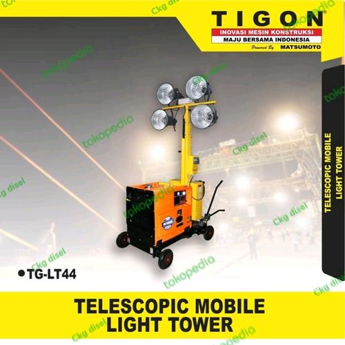 Jual TOWER LIGHT 4 X 400 Watt TIGON TG-LT44 Telescopic Mobile Light ...