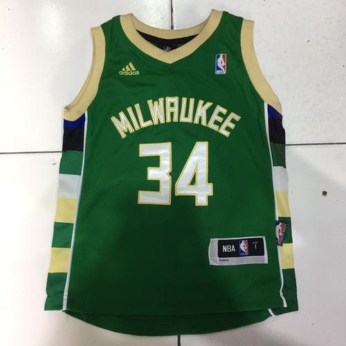 Jual Jersey Basket Nba Anak Milwaukee Bucks Giannis Antetokounmpo Grade ...