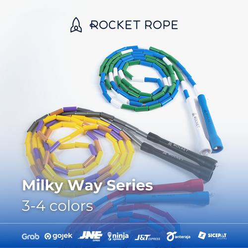 Jual [ROCKET] 3-4 Colors Beaded Jump Rope Milky Way Skipping Lompat ...