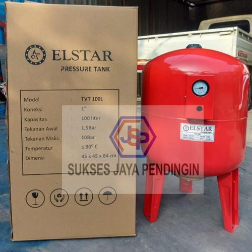 Jual Pressure Tank Elstar TVT100 / 100 liter out 1" max 10 bar ...