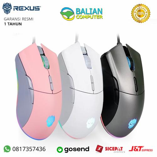 Jual MOUSE GAMING REXUS XIERRA X15 RGB 7200 DPI / MOUSE REXUS - Kota ...