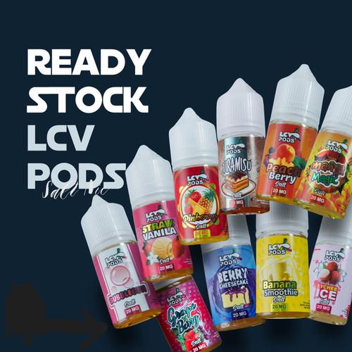Jual LIQUID LCV PODS SALT SERIES 30ml 20mg BY LCV JUICE BERCUKAI RESMI ...