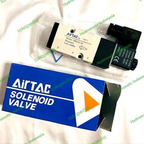 Jual 4M310-08 SOLENOID VALVE PNEUMATIC NAMUR AIRTAC AC220V/DC24V - Jakarta Barat - Hydromatic ...