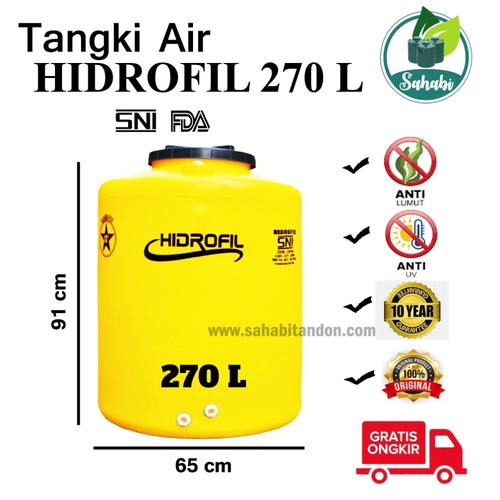 Jual Tandon Air/ Toren Air / Tangki Air Hidrofil 250 Liter / Invoice ...