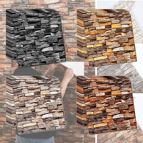 Jual WALLPAPER 3D BRICK FOAM WHITE DINDING BATU BATA DAN CORAK BATA ...