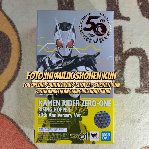 Jual SHF FIGUARTS KAMEN RIDER ZERO ONE RISING HOPPER 50TH ANNIVERSARY ...