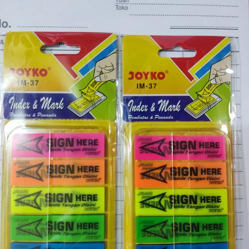 Jual Sign Here 5 warna Joyko im 37 - Jakarta Selatan - Maju Lestaria ...