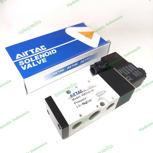 Jual 4M310-10 SOLENOID VALVE PNEUMATIC NAMUR AIRTAC AC220V/DC24V - AC220V - Jakarta Barat ...