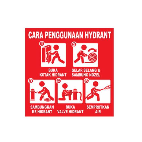 Jual stiker cara penggunaan hidrant - 20 cm - Kota Surabaya - zero ...