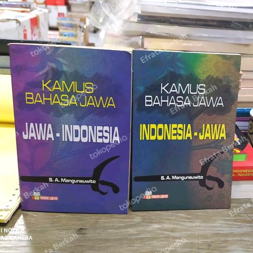 Jual kamus bahasa jawa indonesia lengkap indonesia jawa 2 buku ori ...