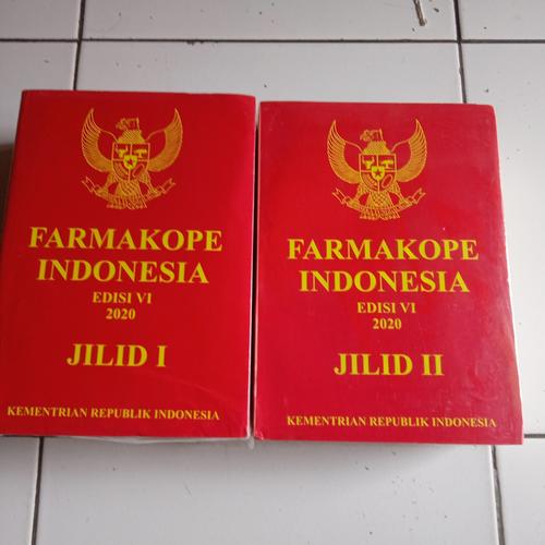 Jual FARMAKOPE INDONESIA EDISI VI 2020 JILID 1&2(KEMENTRIANKESEHATAN RI ...