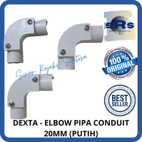 Jual DEXTA - ELBOW PIPA CONDUIT/KNEE CONDUIT/KENI CONDUIT 20MM - Hitam ...