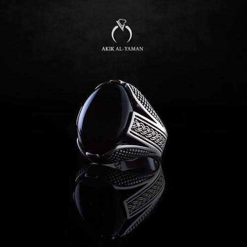 Jual Cincin Batu akik Yaman Habasyi dengan Ring Perak Original Yemen ...