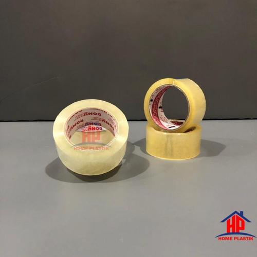 Jual Lakban Bening / Isolasi Bening / Lakban 90 Yard / Lakban 100 Yard ...